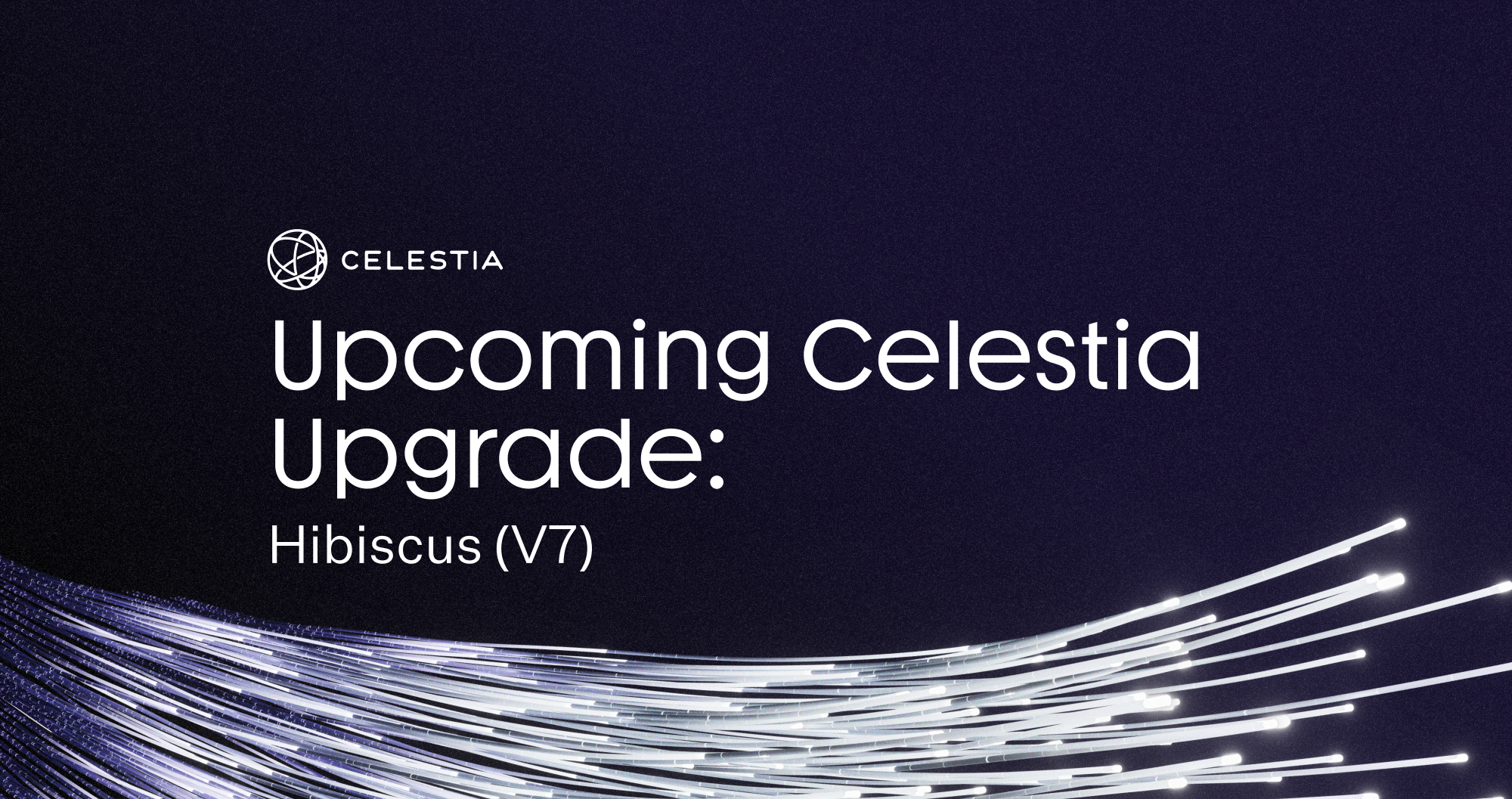 Upcoming Celestia Upgrade: Hibiscus (V7)